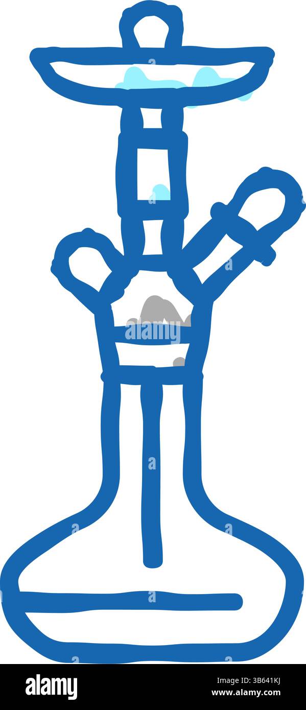 Modern hookah coconut charcoal Cut Out Stock Images & Pictures - Alamy