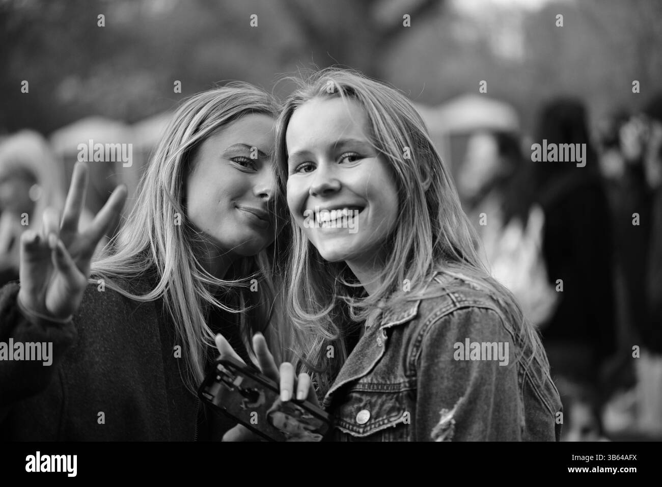 Lund, Skåne, Sweden. April 30 2024. Valborg (Walpurgis) Celebration in ...