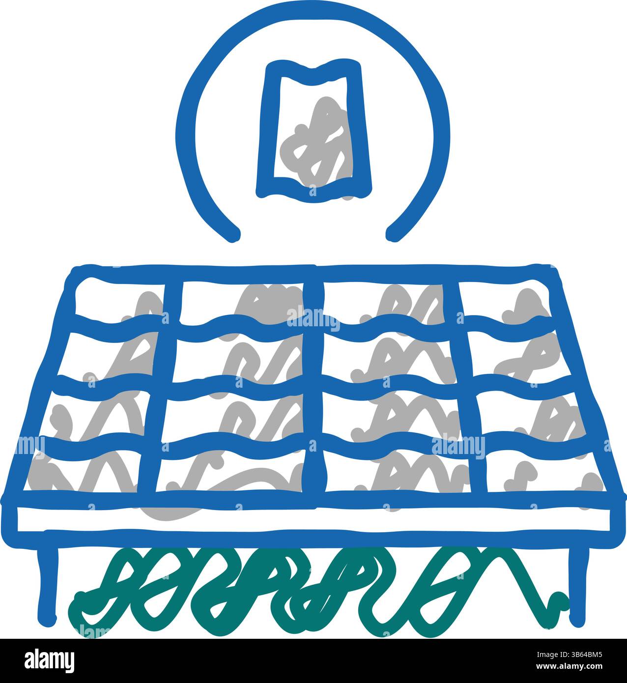 slate roof icon doodle illustration Stock Vector Image & Art - Alamy