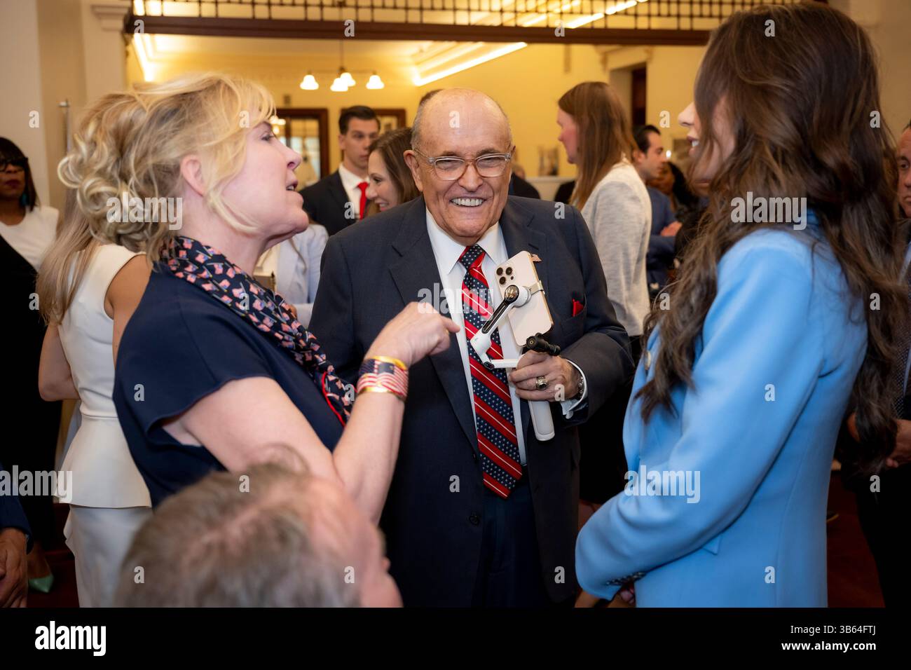 Department of Homeland Security (DHS) Secretary Kristi Noem swears in ...