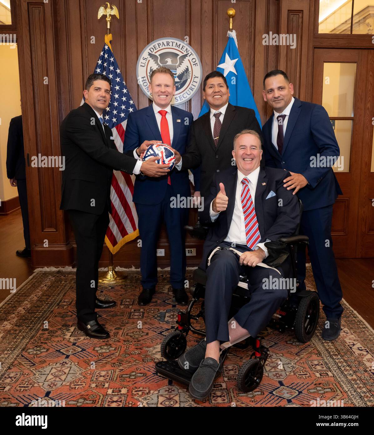 Department of Homeland Security (DHS) Secretary Kristi Noem swears in ...