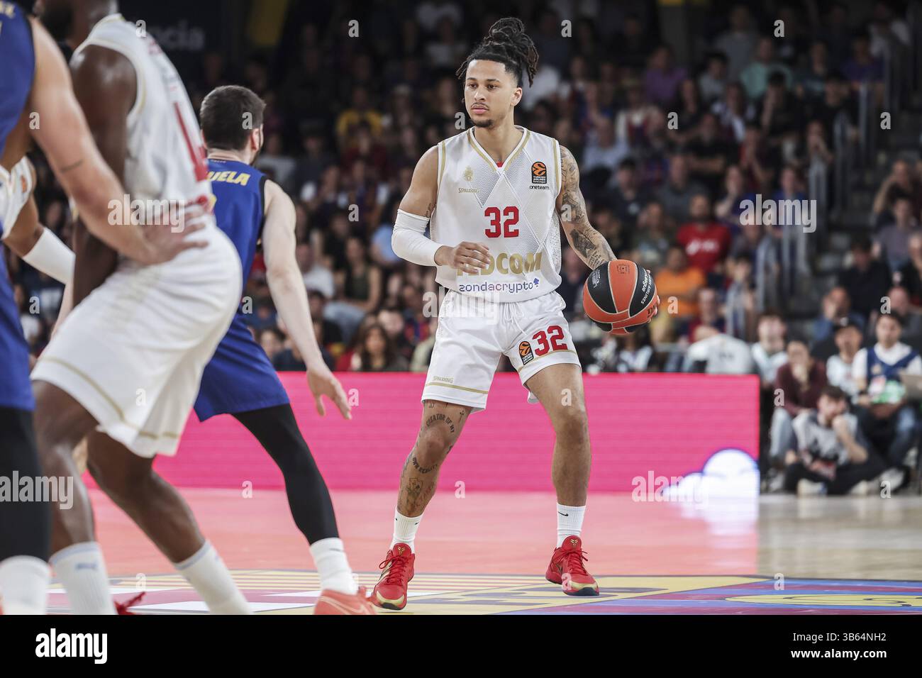 Matthew Strazel of AS Monaco during the Turkish Airlines Euroleague ...