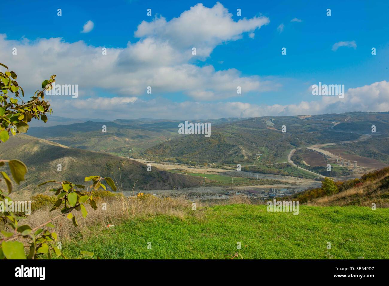 Gabala is one of the most beautiful regions of Azerbaijan Stock Photo ...