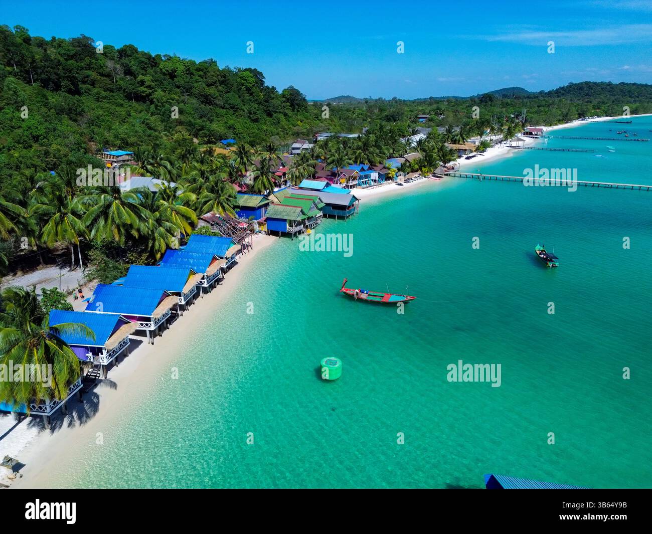 Koh Rong and Koh Rong Samloem are two islands in southern Cambodia ...