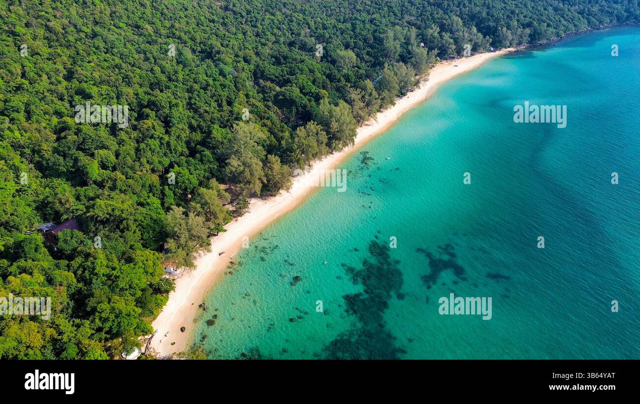 Koh Rong and Koh Rong Samloem are two islands in southern Cambodia ...