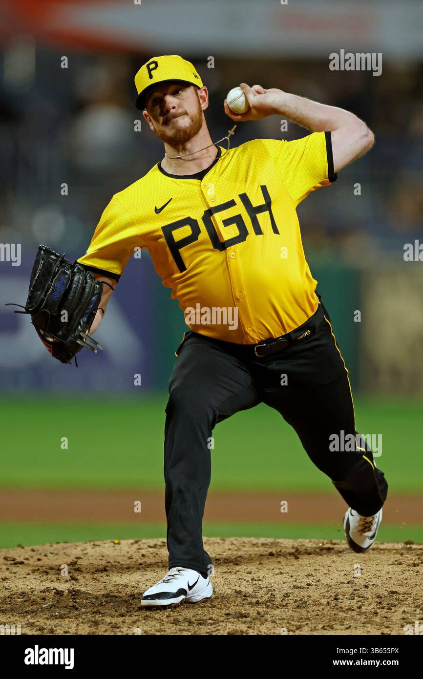PITTSBURGH, PA - MAY 02: Pittsburgh Pirates pitcher Caleb Ferguson (64 ...