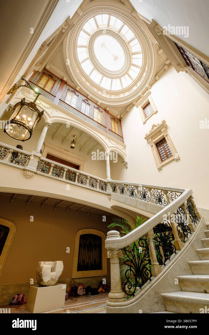Juan March Foundation Museum, staircase of the former manor house Can ...
