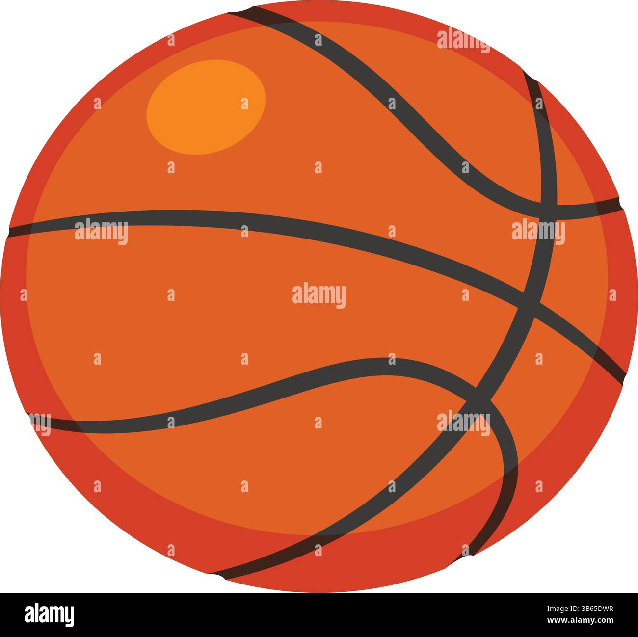Basketball sports ball on Stock Vector Images - Alamy