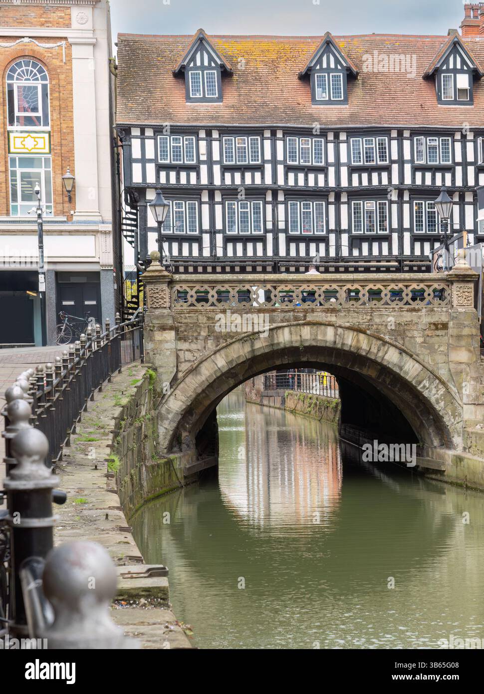 The High Bridge in Lincoln England Stock Photo - Alamy