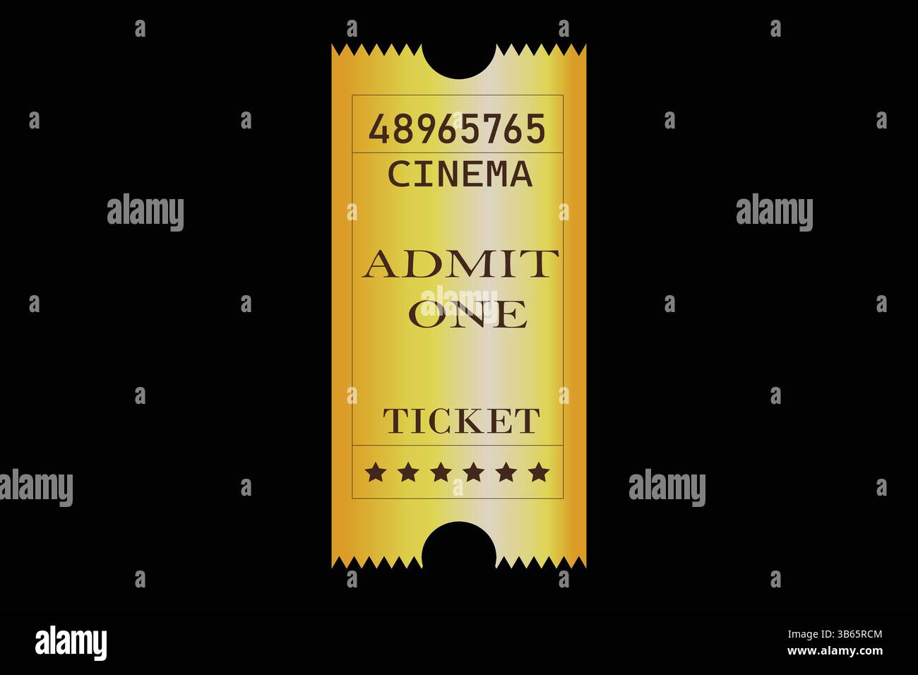 Event ticket mockup hi-res stock photography and images - Alamy