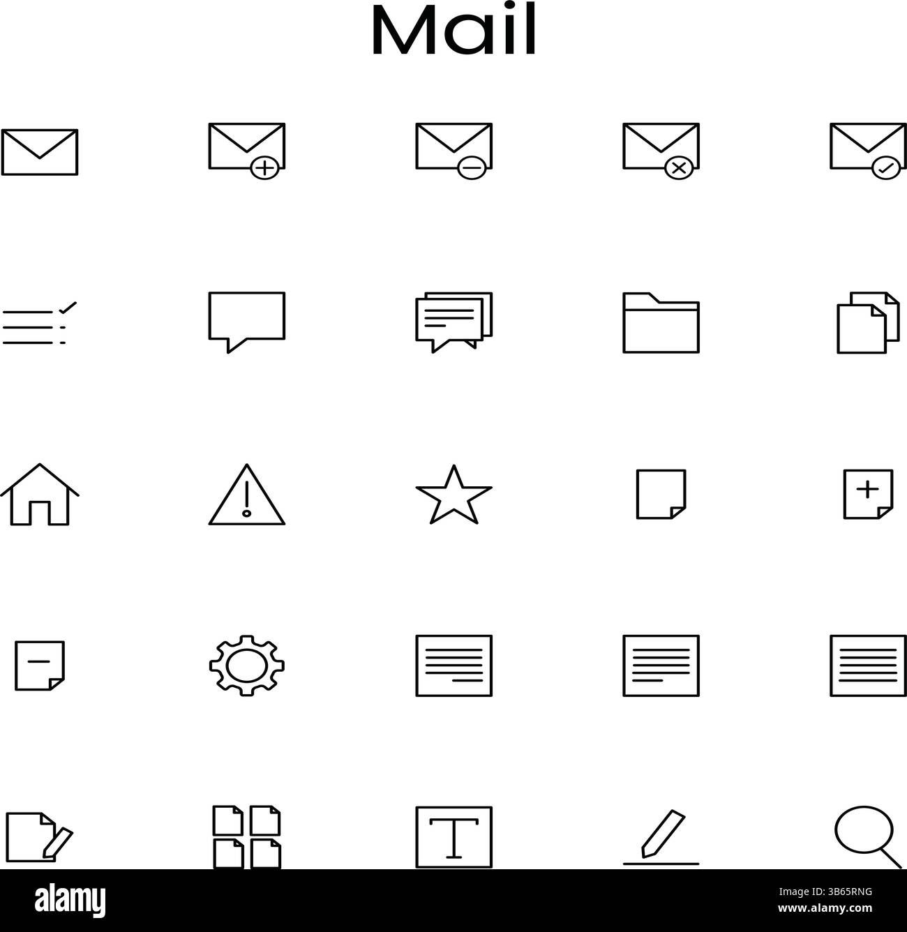 Set home vector icon Black and White Stock Photos & Images - Alamy