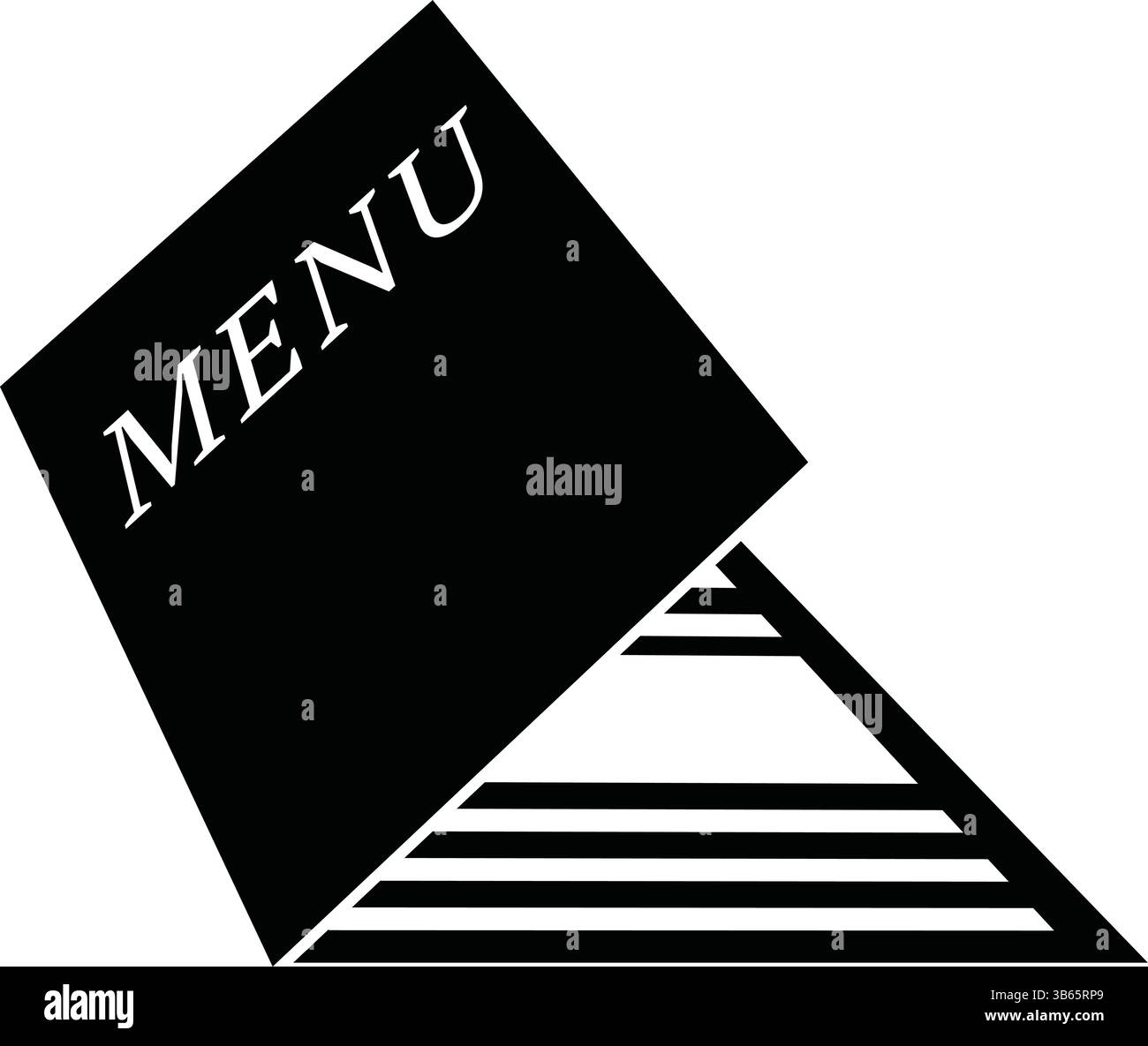 Restaurant vector icon white Black and White Stock Photos & Images - Alamy