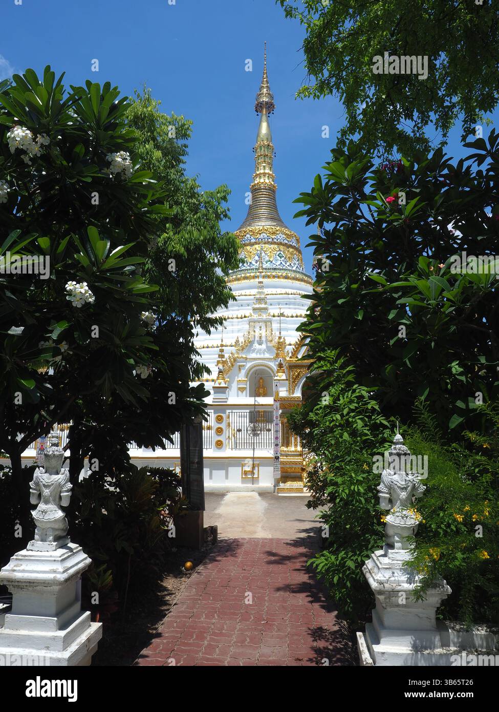 CHIANG MAI, THAILAND - MAY 2, 2025 : Wat Saen Fang famous temple is an ...