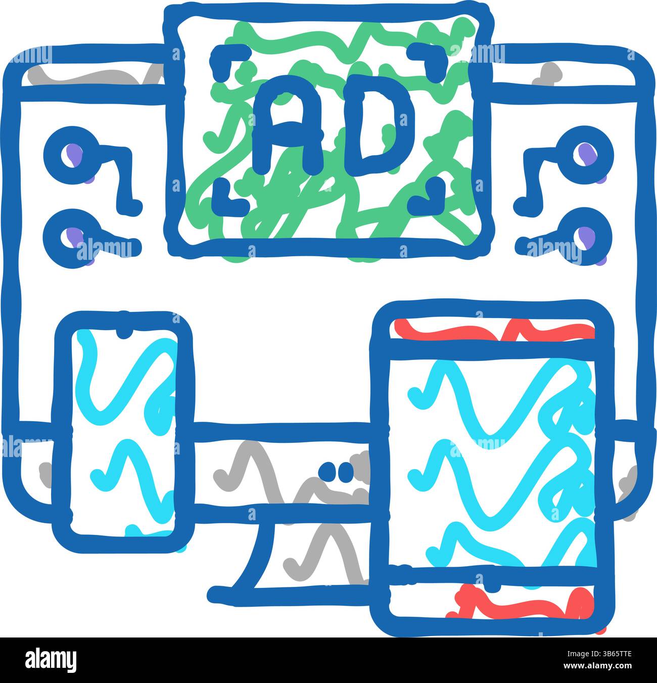 Retargeting symbol Stock Vector Images - Alamy