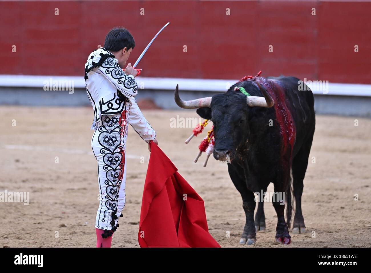Madrid, Madrid, Spain. 2nd May, 2025. The bullfighter, FRANCISCO JOSE ...