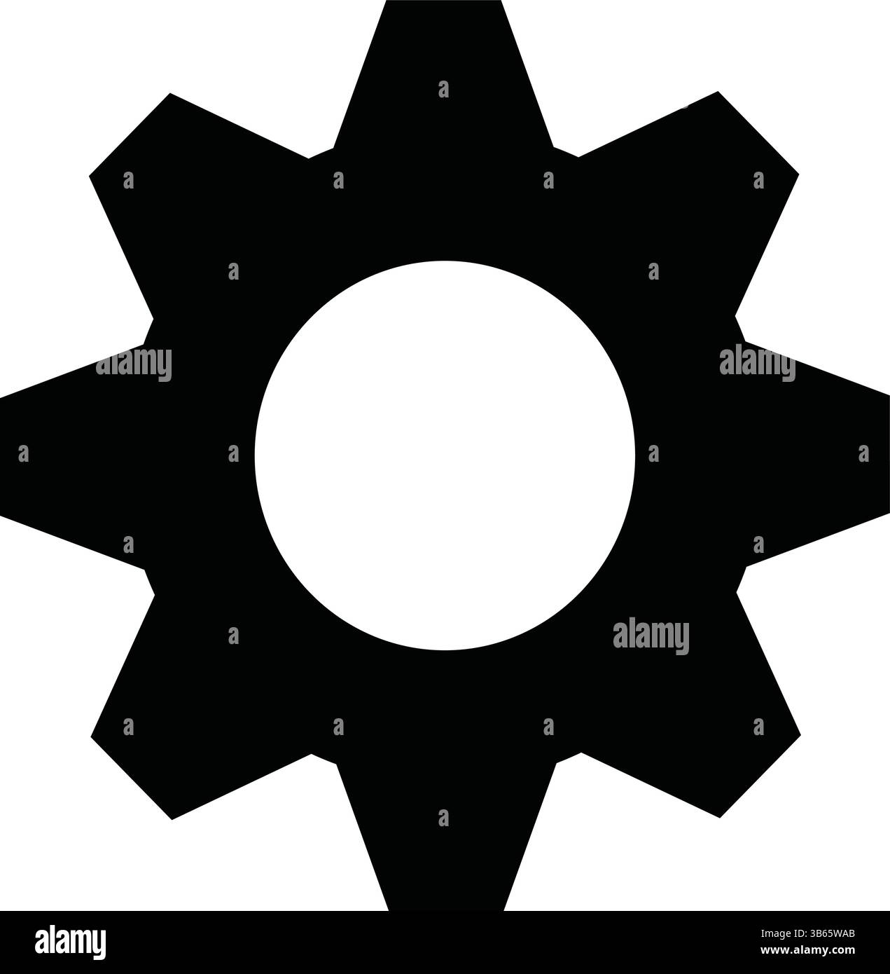 Gear Icon, Settings Icon Stock Vector Image & Art - Alamy
