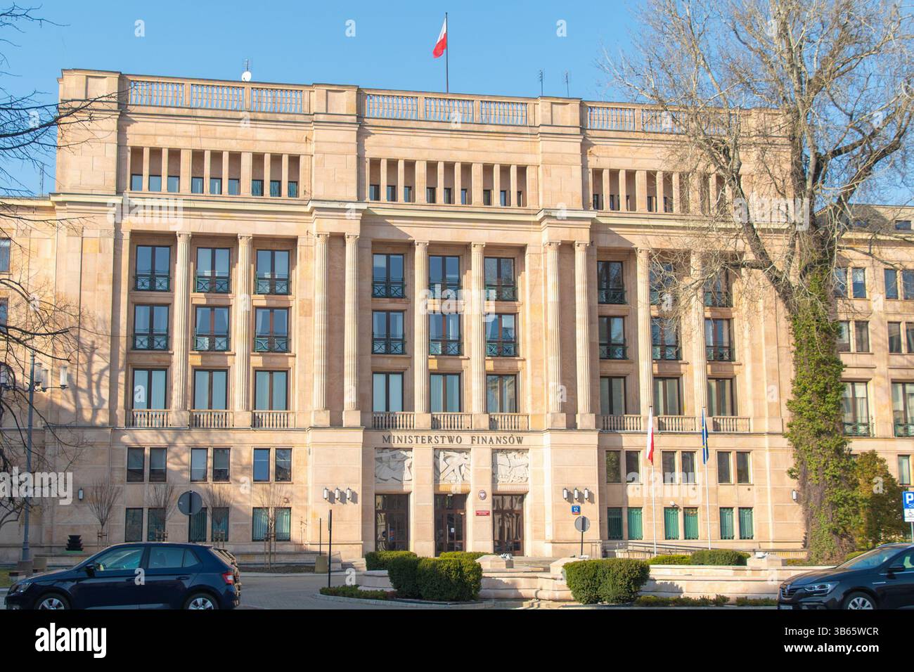 The Ministry of Finance building. example of socialist realist ...