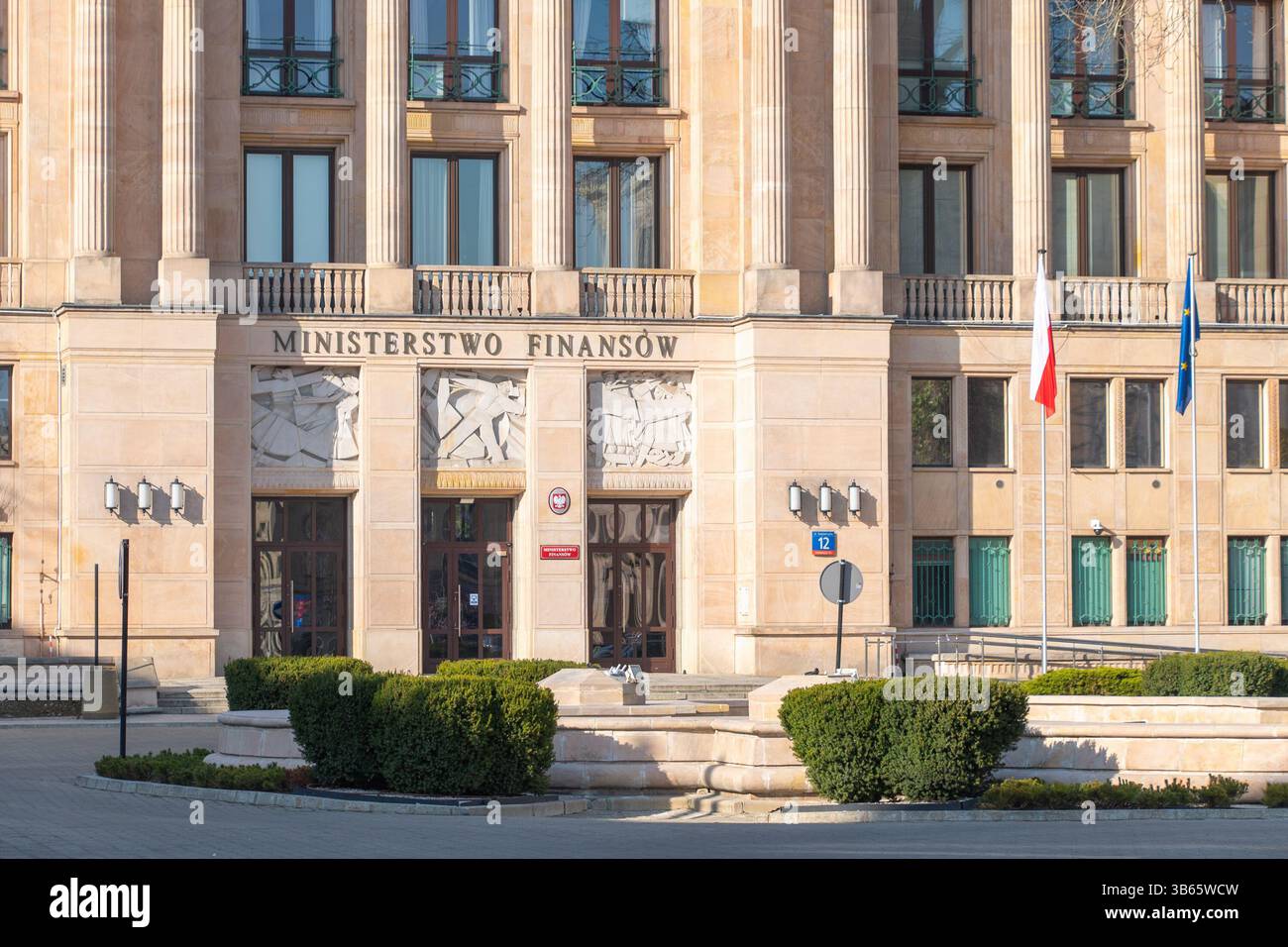 The Ministry of Finance building. example of socialist realist ...