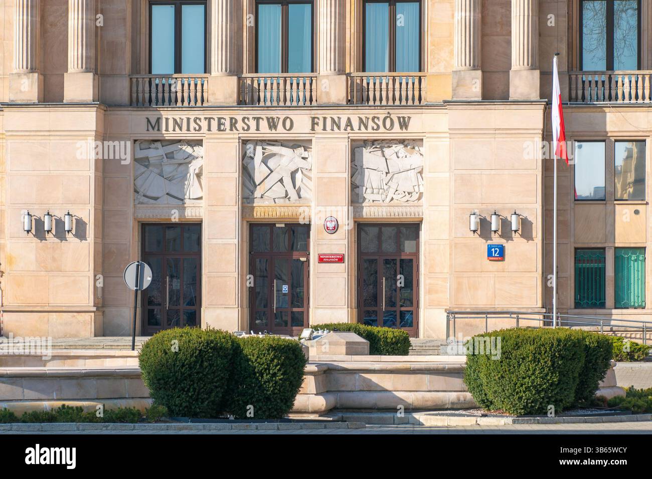 The Ministry of Finance building. example of socialist realist ...