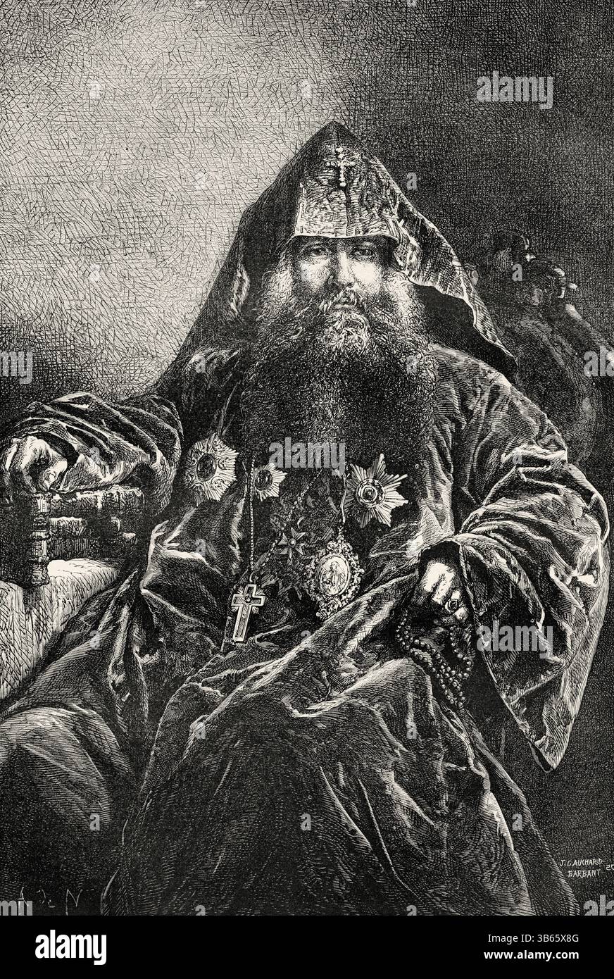 The Armenian Patriarch of Traakhiscevan near the Sea of Azov, Russia ...