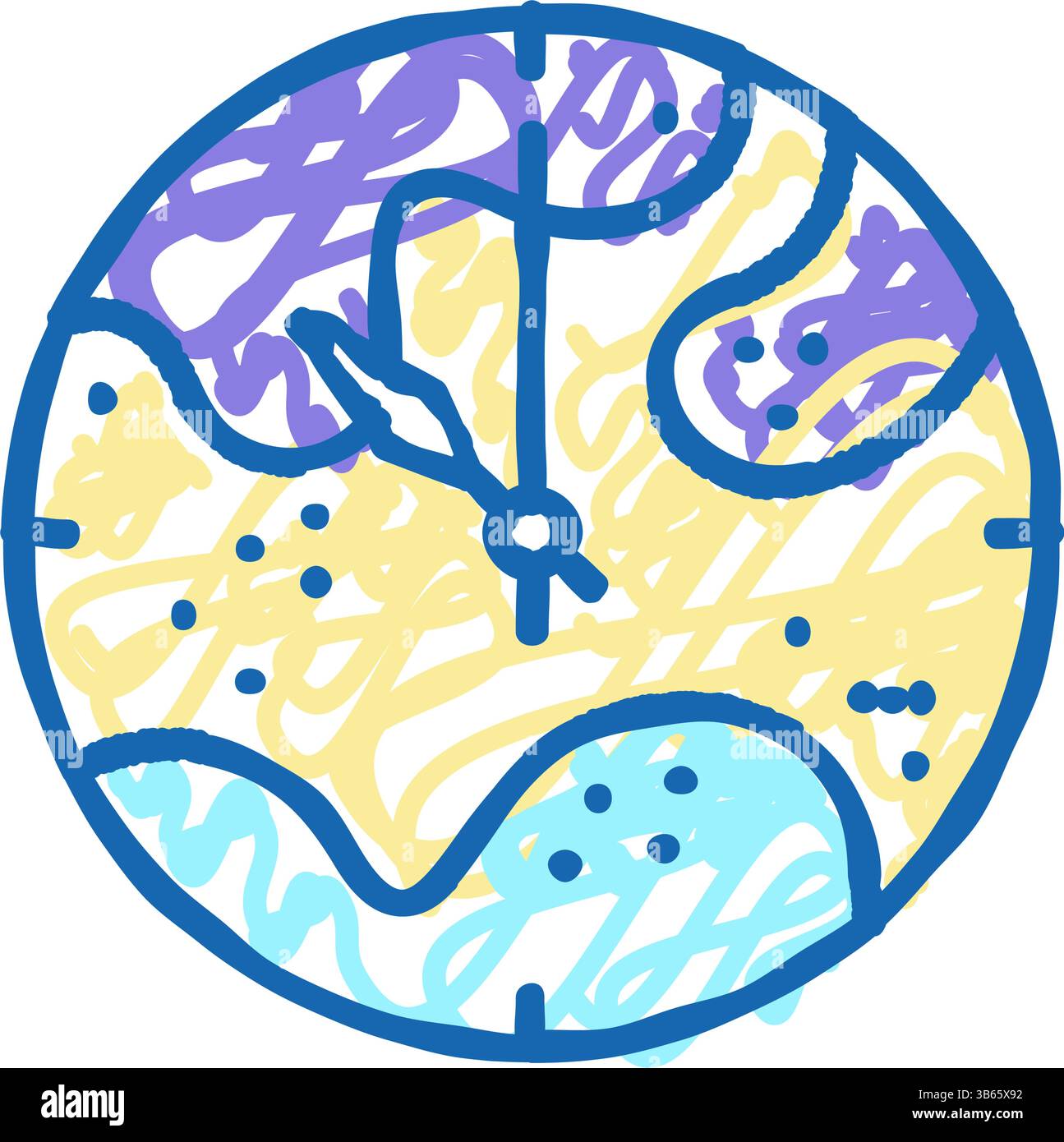 clock resin art icon doodle illustration Stock Vector Image & Art - Alamy