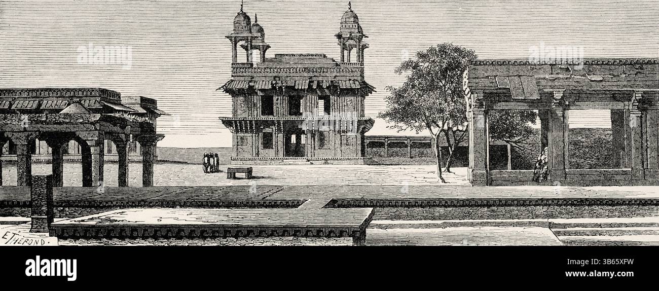 Diwan-E-Khas, Fatehpur Sikri, Agra District of Uttar Pradesh, India ...