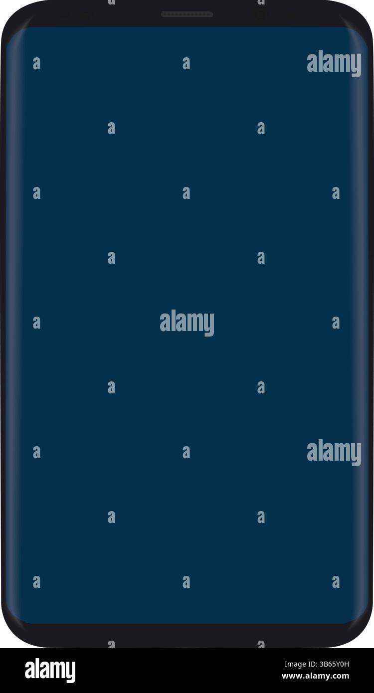 Mobile tech display Stock Vector Images - Alamy