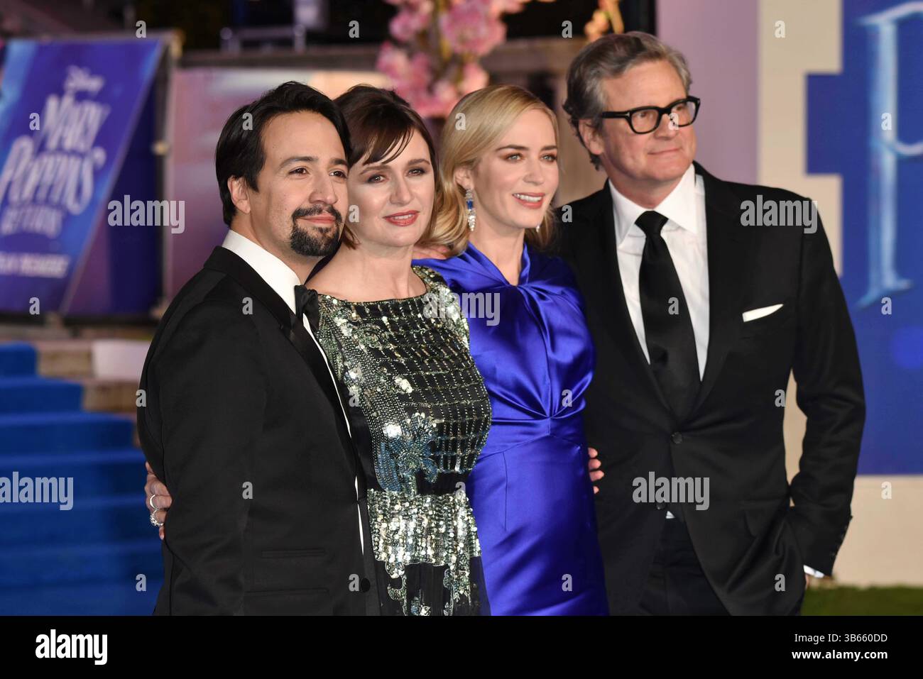 Lin Manuel Miranda, Emily Blunt, Emily Mortimer, Colin Firth "Mary ...