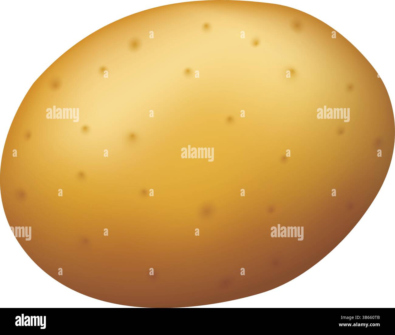 Skin on potato Stock Vector Images - Alamy