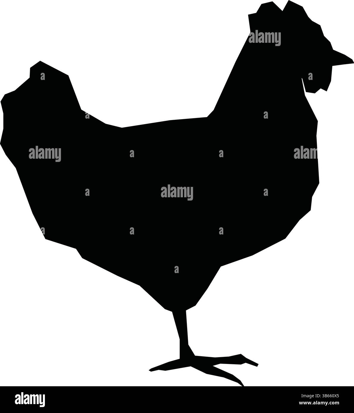 Cartoon chicken chicken drawing hi-res stock photography and images - Alamy