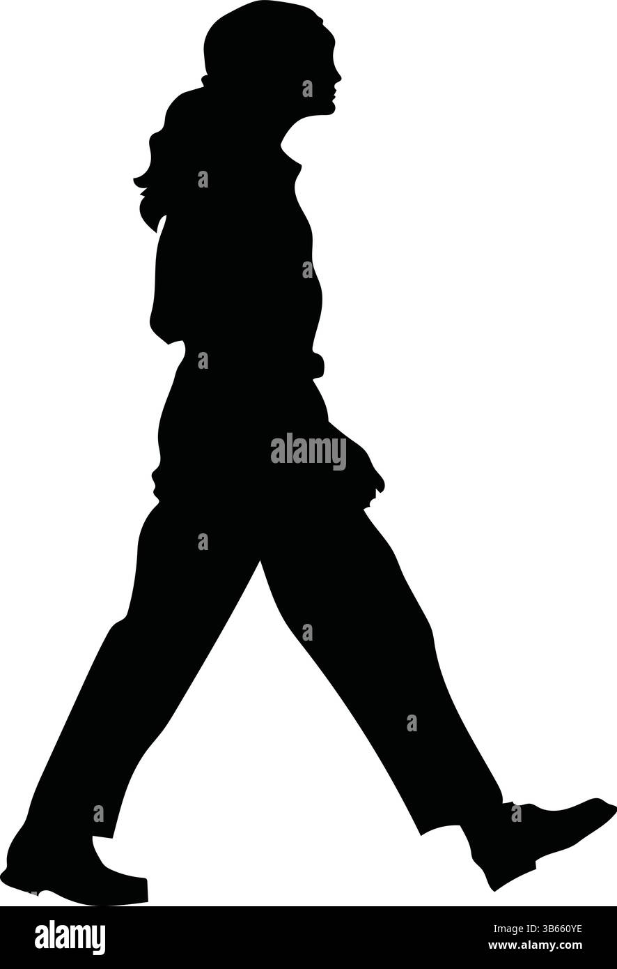 Woman in white fitness Stock Vector Images - Alamy