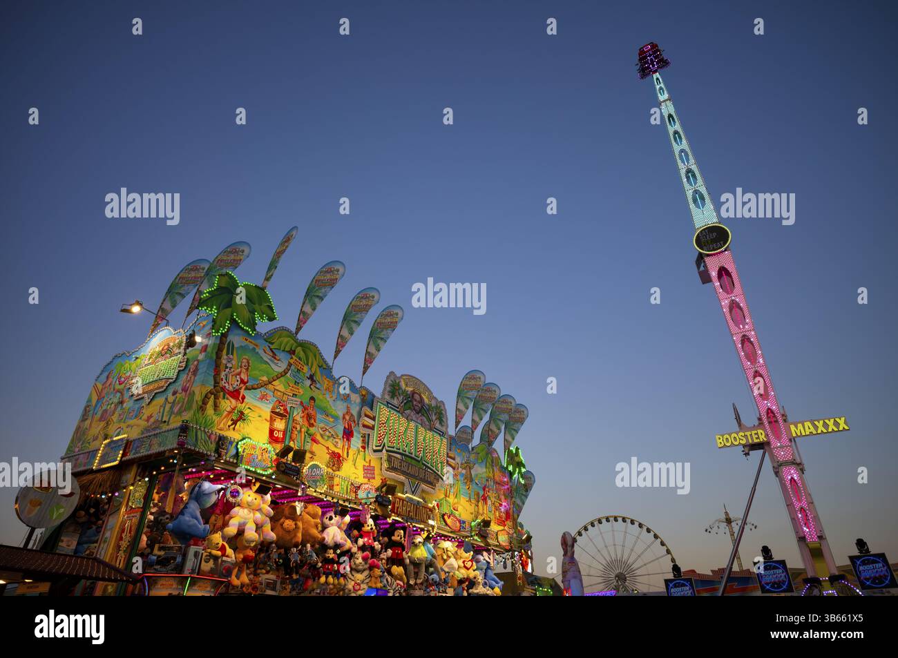 Ticket sales, ticket sales, Booster Maxxx, propeller, high ride, Ferris ...