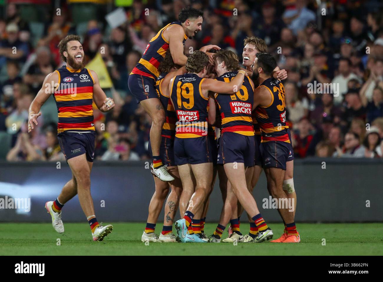 Adelaide, Australia. 03rd May, 2025. Brodie Smith of the Crows ...