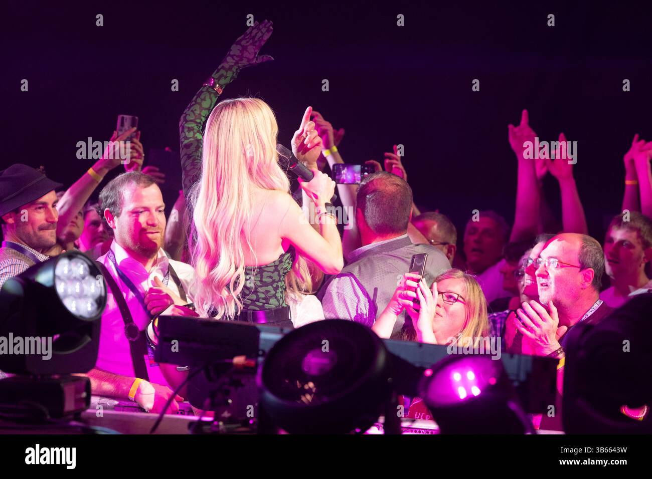 May 2, 2025, Kempten, igBOX ALLGAU, Melissa Naschenweng (Photo by ...