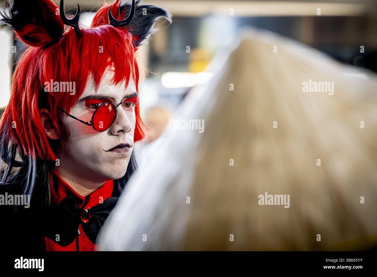 DEN BOSCH - Visitors during Comic Con Holland in the Brabanthallen ...