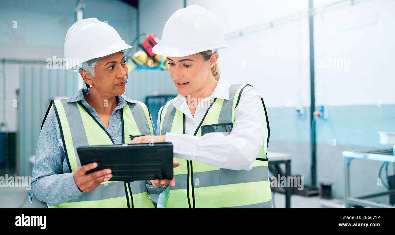 Factory women conversation science woman hi-res stock photography and ...