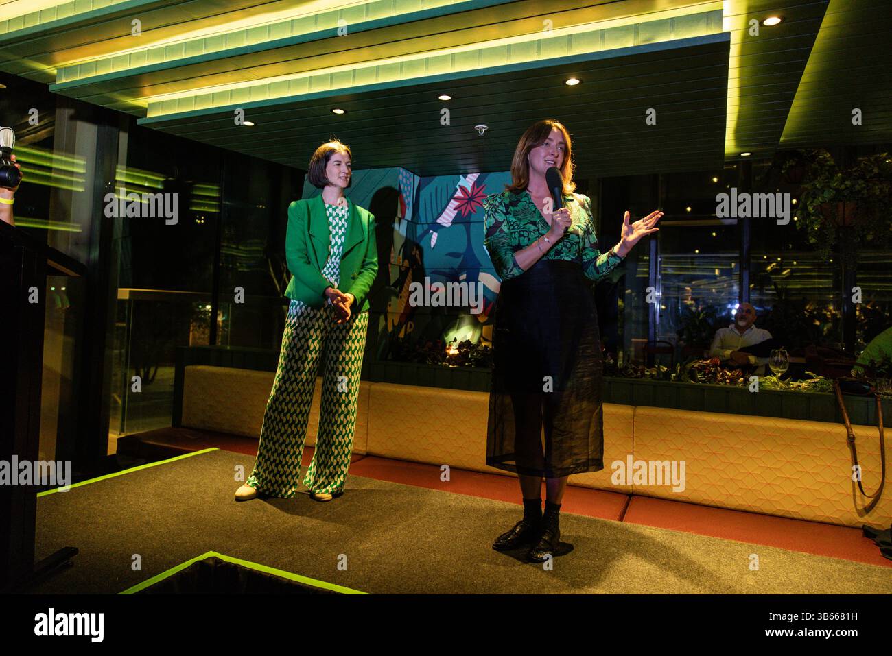 Melbourne, Australia. 03rd May, 2025. Australian Greens Ellen Sandell ...