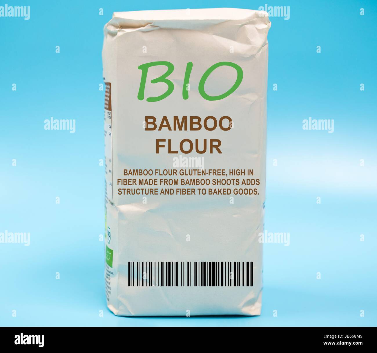 Bamboo flour. Gluten-free, high in fibre Made from bamboo shoots Adds ...