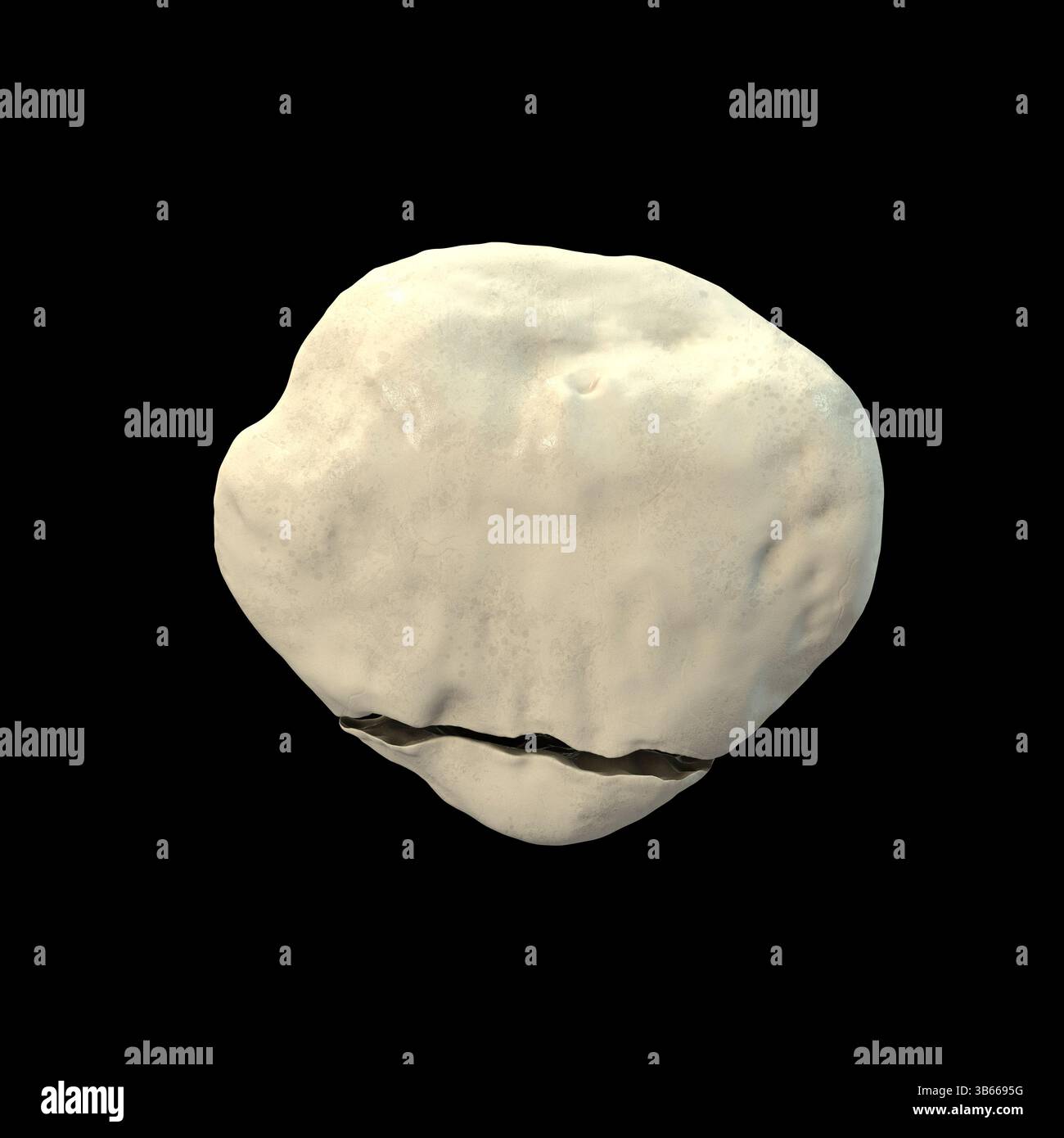 Illustration of a patella lower pole fracture, showing a break at the ...