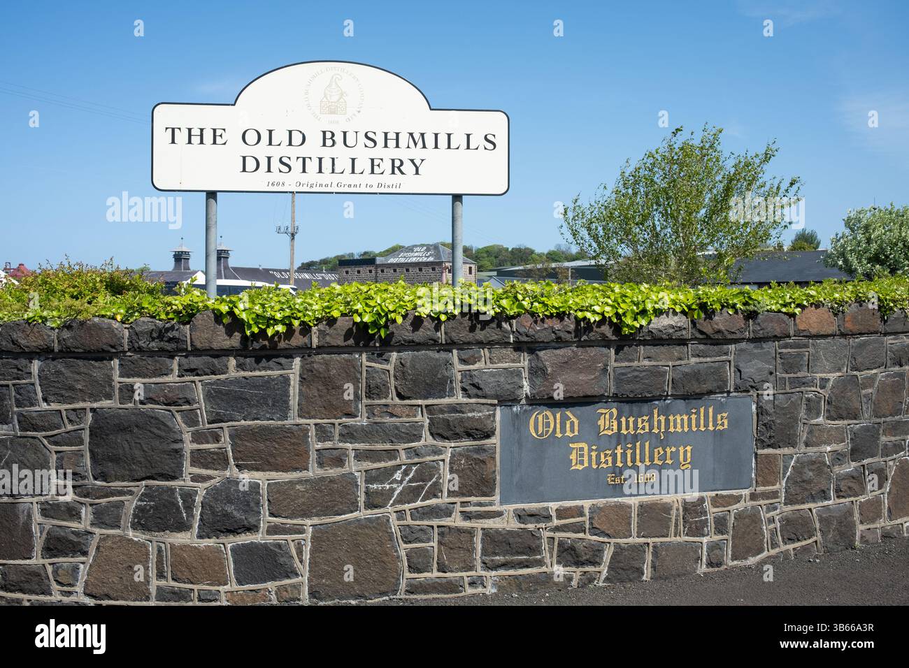 Bushmills, Northern Ireland - May 2nd, 2025: Old Bushmills Distillery ...