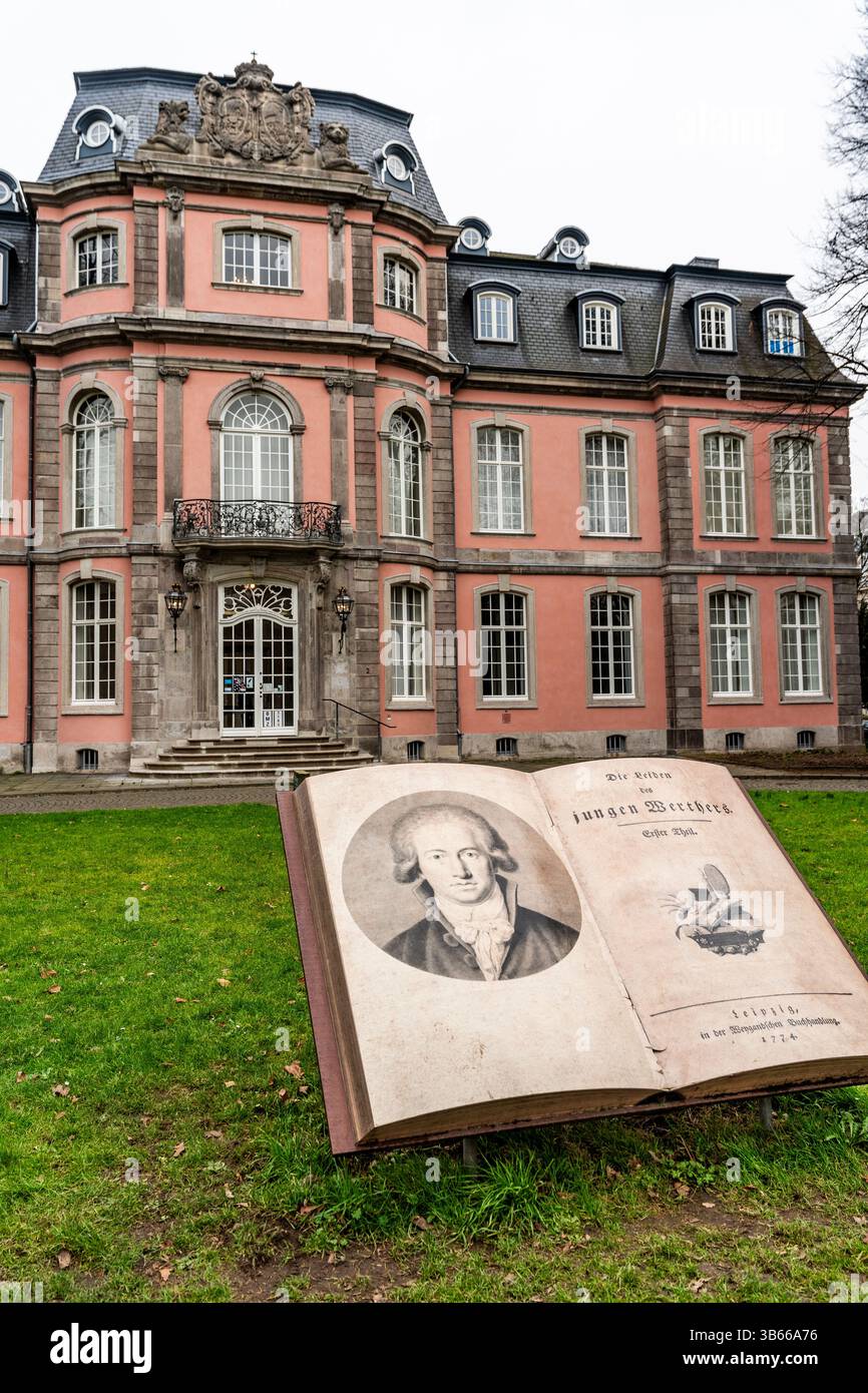 Facade of the Goethe Museum, dedicated to Johann Wolfgang von Goethe ...