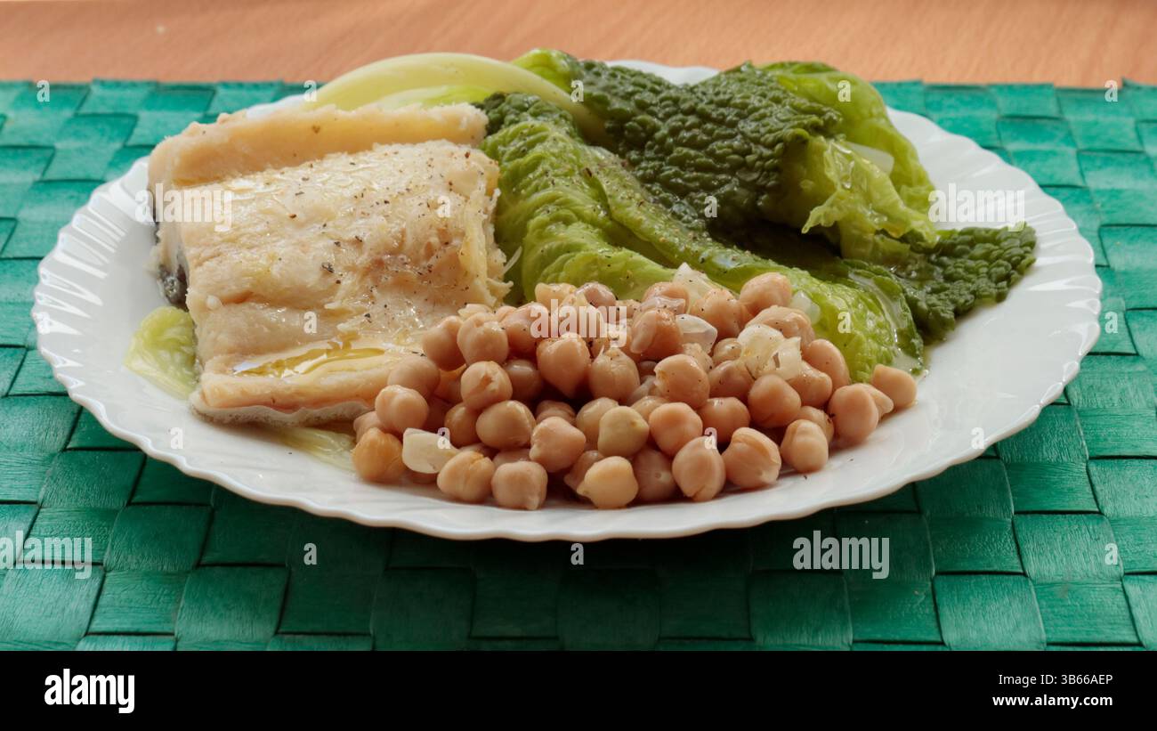 homemade food portuguese and italin Stock Photo - Alamy