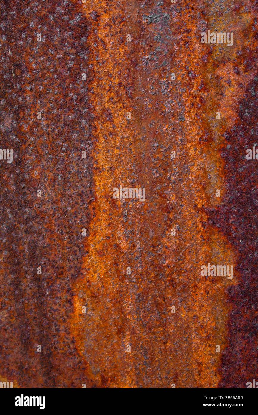 Rusty steel plate , weathered metal background, close up Stock Photo ...