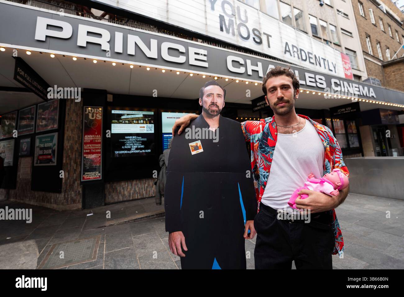 Daniel Breuer, winner of the Nicolas Cage lookalike event for the film ...