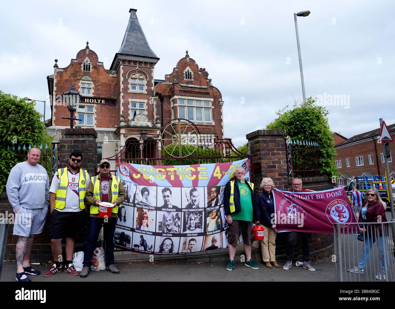 Birmingham pub bombings campaigner Julie Hambleton (third right) with ...