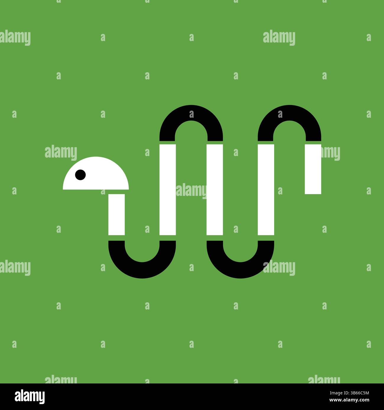 Stylized reptile art Stock Vector Images - Alamy