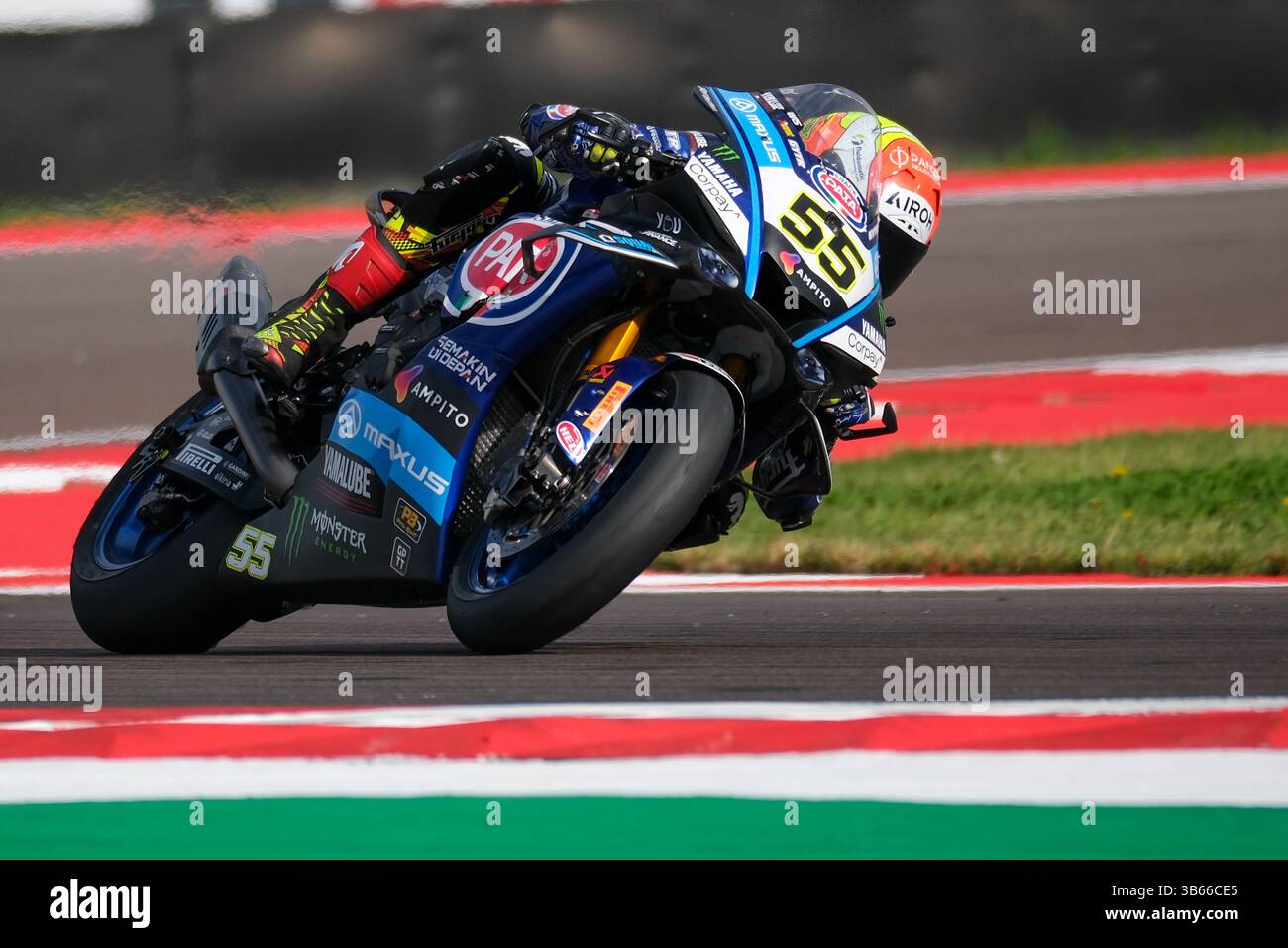 Andrea Locatelli from Italy, rides Yamaha YZF R1 of Pata Maxus Yamaha ...