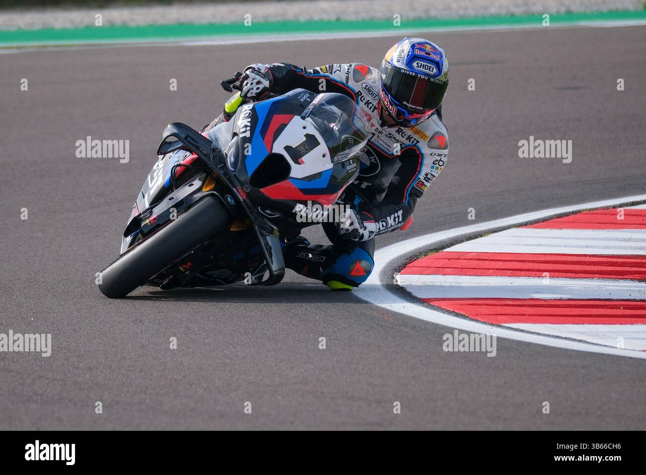 Toprak Razgatlioglu from Turkey, rides BMW M1000RR of ROKiT BMW ...