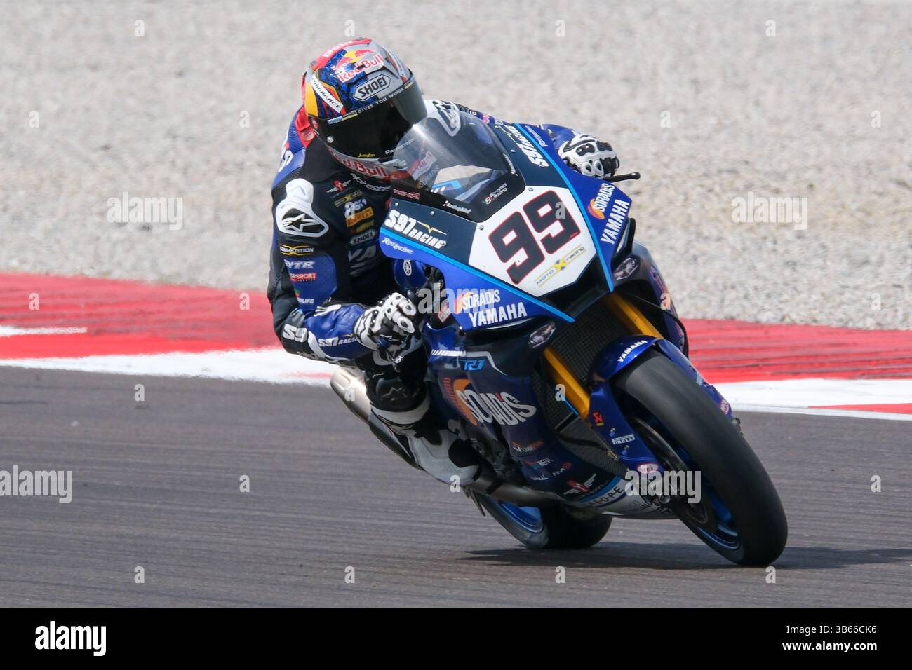 Bahattin Sofuoglu from Turkey, rides Yamaha YZF R1 of Yamaha ...