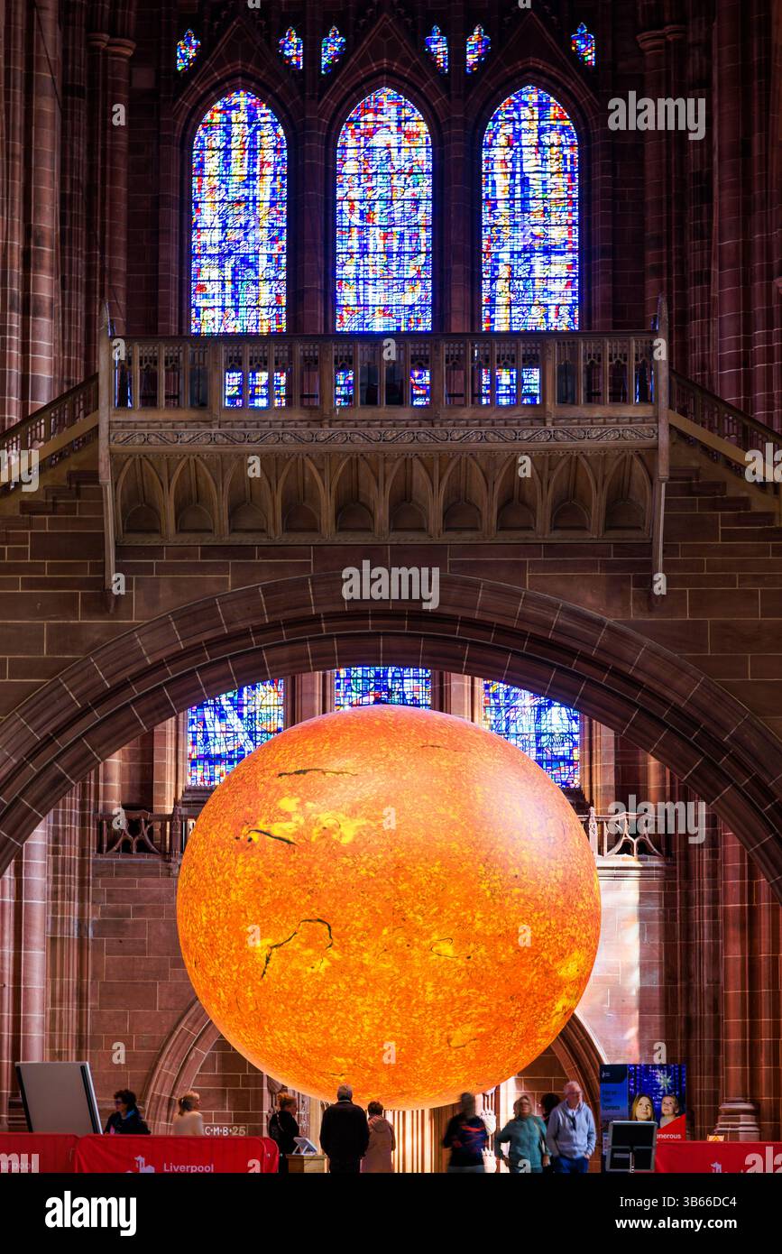 Helios sun art installation hi-res stock photography and images - Alamy